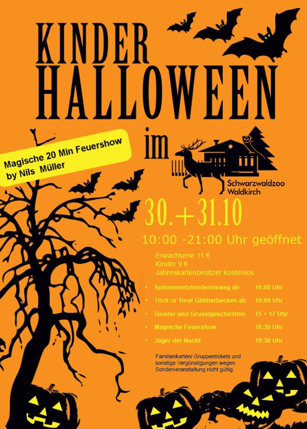 Children's Halloween - 31.10.2025 - Waldkirch - YourNextStories ...