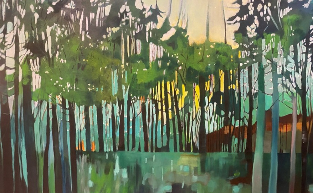 "Inspiration Forest" Large format with Anne Hess by Kunst in Szene 64 ...